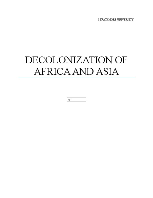 decolonization of vietnam and algeria