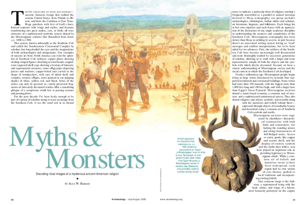 (PDF) Myths and Monsters: Decoding Ritual Images of a Mysterious ...