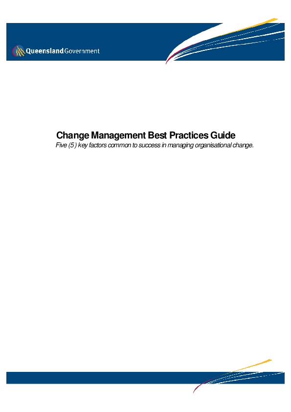 (PDF) Change Management Best Practices Guide