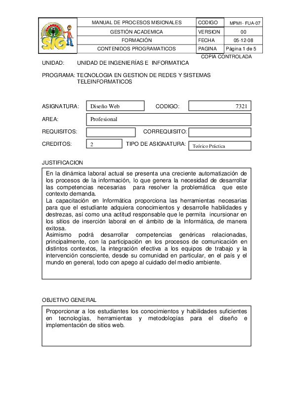 (PDF) MANUAL DE PROCESOS MISIONALES CODIGO GESTIÓN ACADEMICA VERSION ...