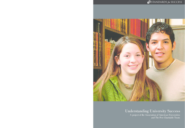(PDF) Understanding University Success