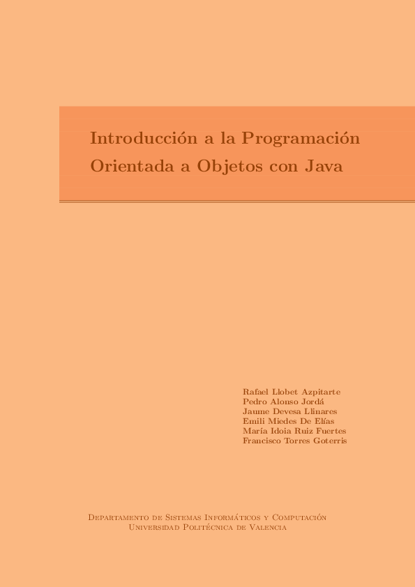 (PDF) Introduccion POO con Java