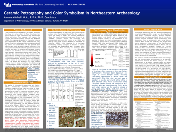 (PPT) Ceramic Petrography and Color Symbolism in Northeastern Archaeology