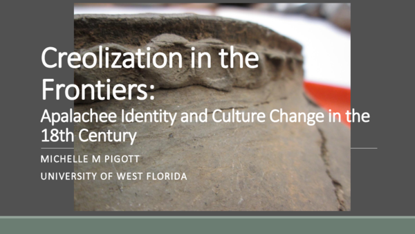 (PDF) Creolization in the Frontiers: Apalachee Identity and Culture ...