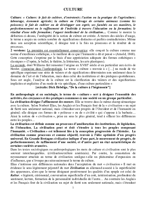 (PDF) Culture (2015)