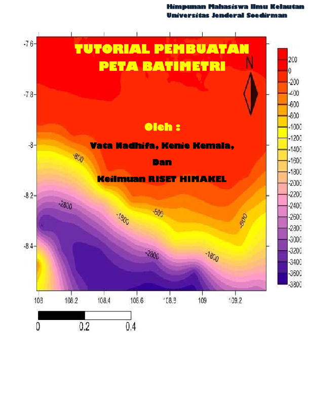 (PDF) Tutorial Pembuatan Peta Batimetri