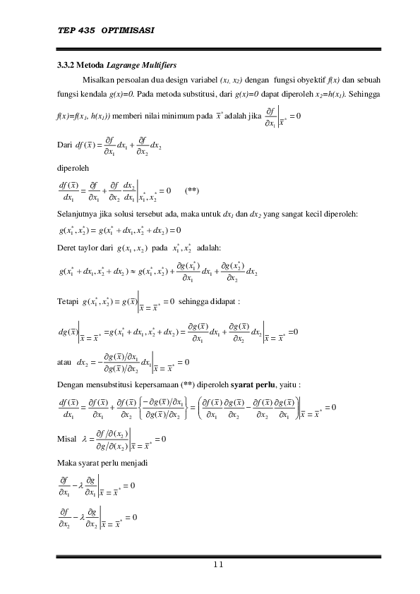 (PDF) Optimisasi