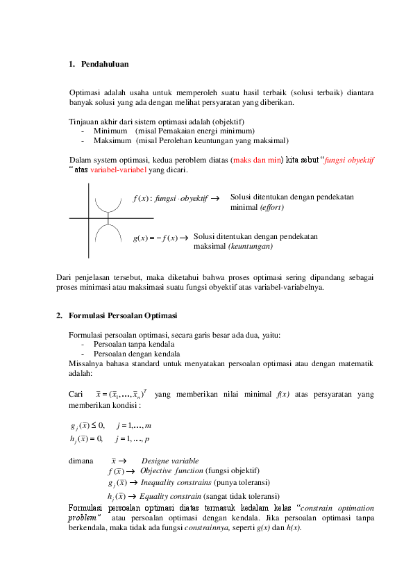 (PDF) optimisasi