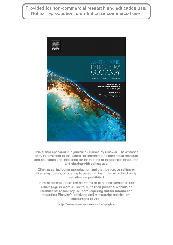 (PDF) Fluid escape structures in the north Sicily continental margin