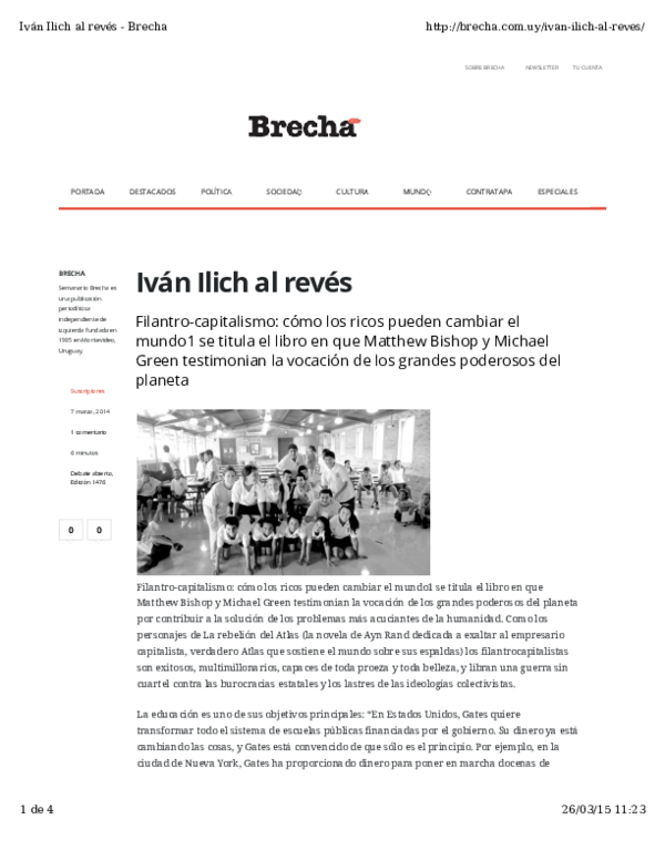 (PDF) Ivan Illich al revés