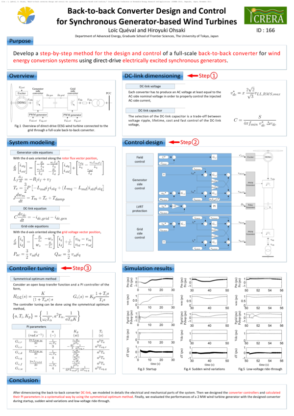 (PDF) Back-to-back converter design and control for synchronous ...