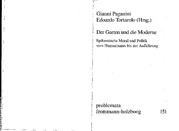 (PDF) Springborg, Hobbes & Epicurean Religion, 2004