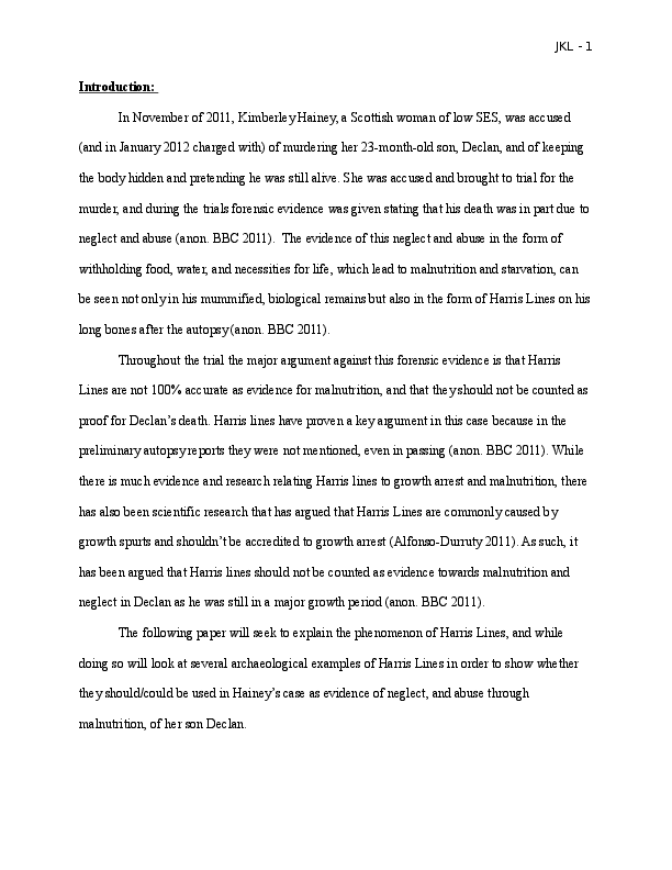 (DOC) Harris Lines: An Overview