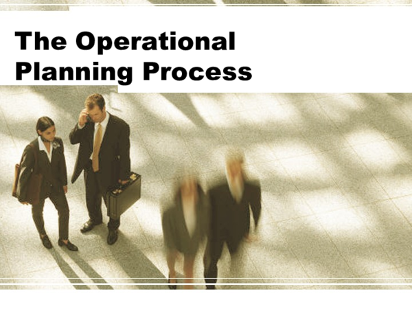 (PPT) The Operational Planning