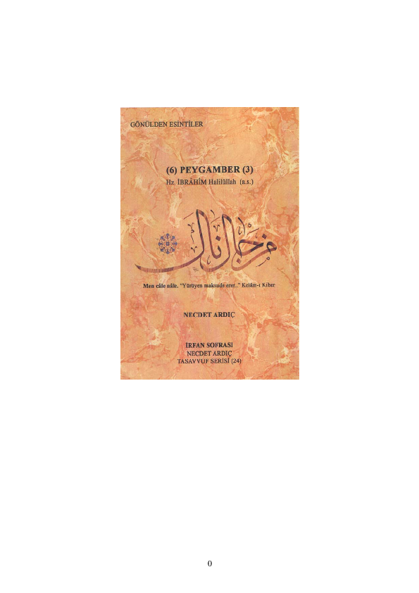 (PDF) 6 peygamber serisi - Hz. ibrahim halilullah-Necdet ardıç