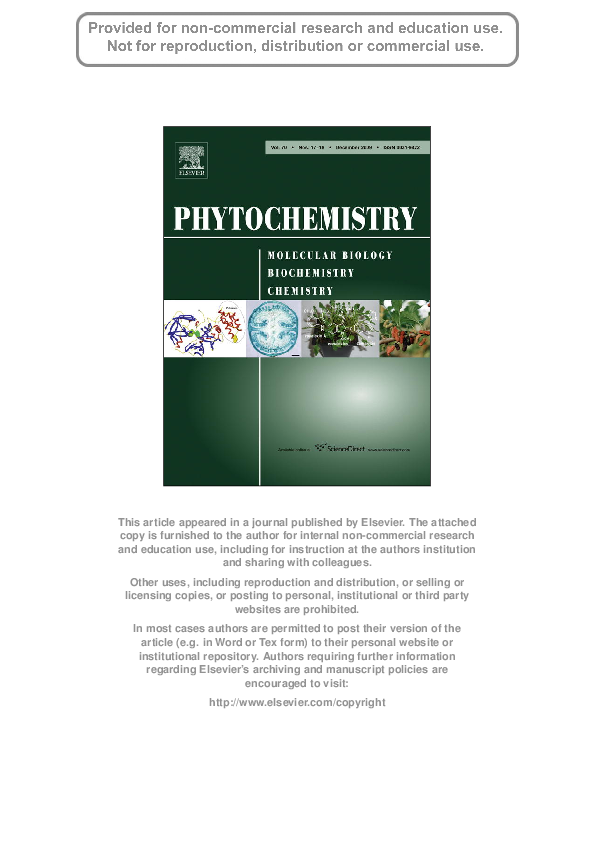 (PDF) New furostanol glycosides from Polygonatum multiflorum (L.) All | vazha nebieridze ...