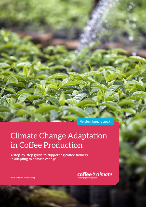 (PDF) Climate adaptation in coffee production
