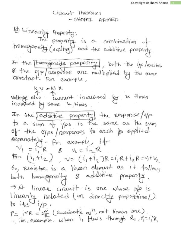 (PDF) 4- Ch04- Circuit Theorems - SA | Shomi Ahmed - Academia.edu