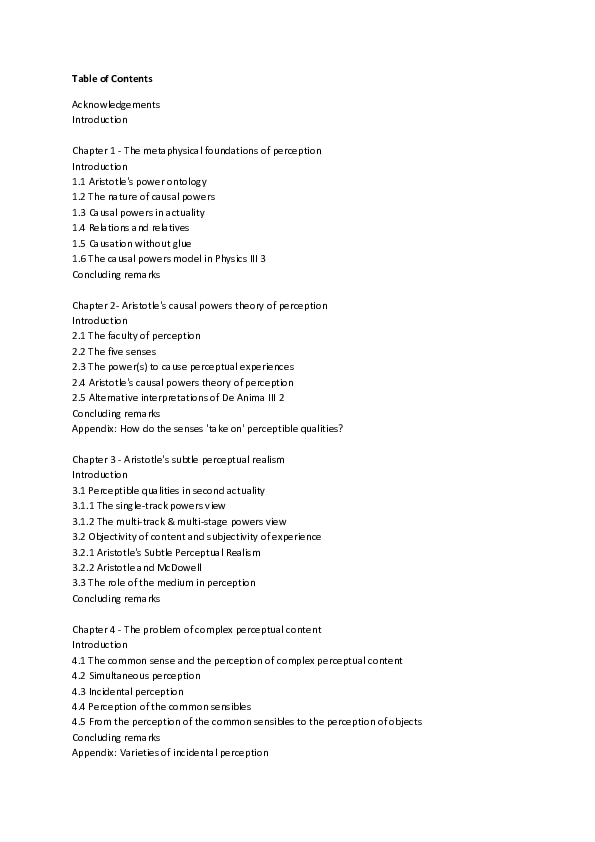 (PDF) Aristotle on Perceiving Objects, OUP 2014.