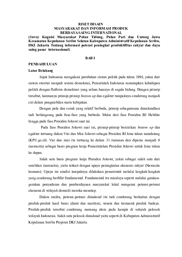 (DOC) contoh aplikasi simple riset disain penelitian komunikasi ...