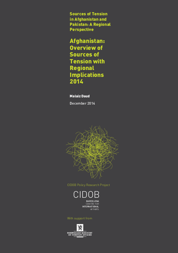 (PDF) Afghanistan: Overview of Sources of Tension with Regional ...