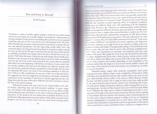 (PDF) Iron and Irony in Beowulf