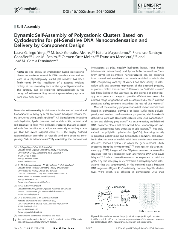 (PDF) Masked Thiol Sugars: Chemical Behavior and Synthetic Applications ...