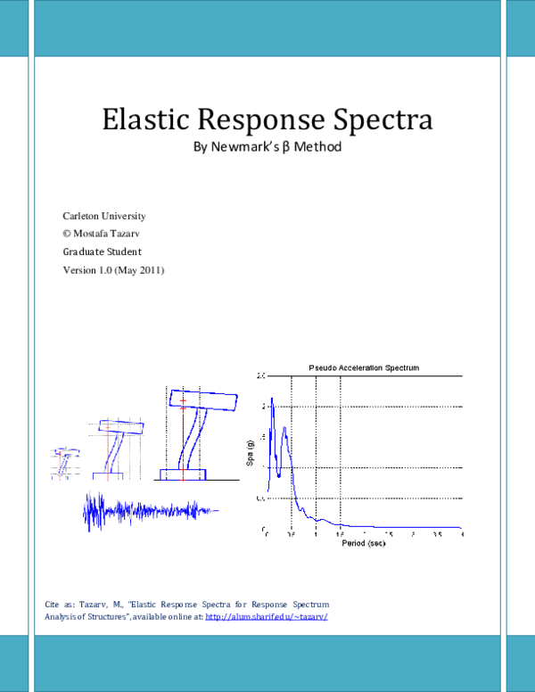 (PDF) Elastic Response Spectra
