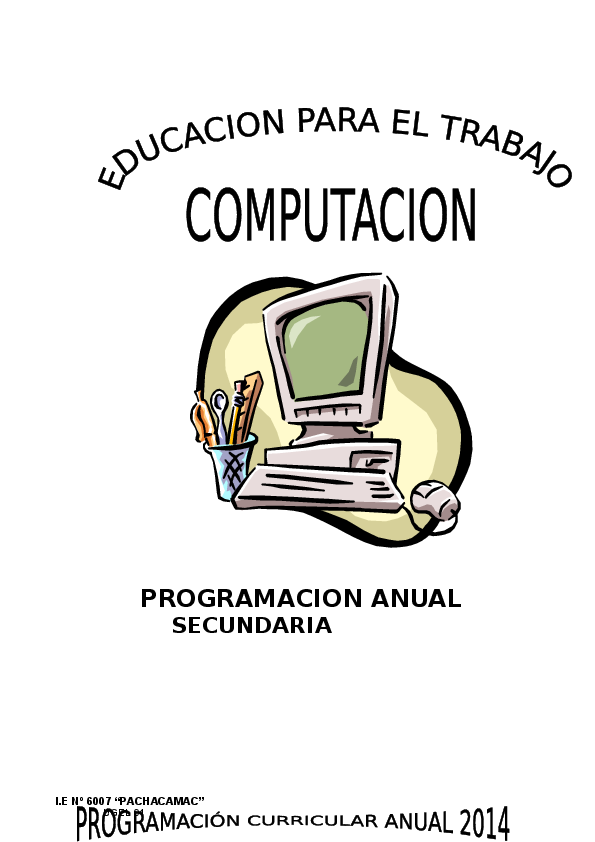 (DOC) PROGRAMACION ANUAL UNIDAD 1RO SECUNDARIA 6007 SESION 7 DE ABRIL