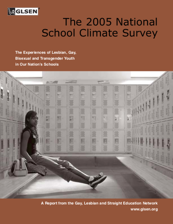 (PDF) The 2005 National School Climate Survey