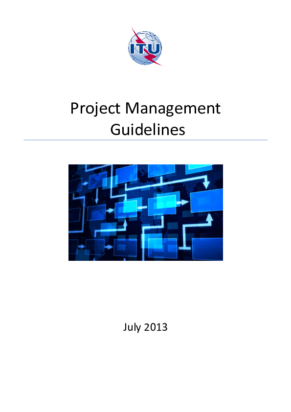 (PDF) Project Management Guidelines