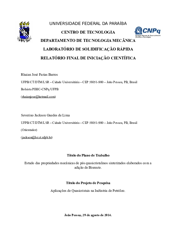 (DOC) Relatoria Final PIBIC Rhaian