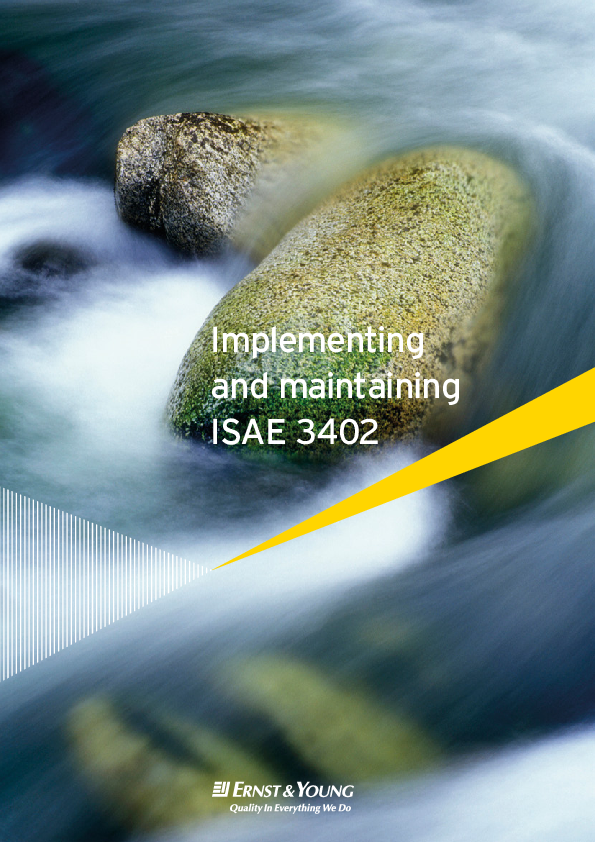 (PDF) Implementing and maintaining ISAE 3402