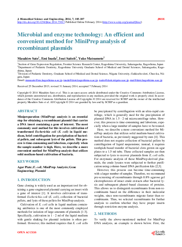 (PDF) Microbial and enzyme technology: An efficient and convenient ...