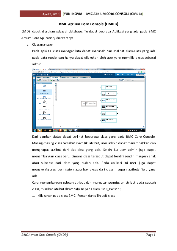 (PDF) BMC Atrium Core Console (CMDB)