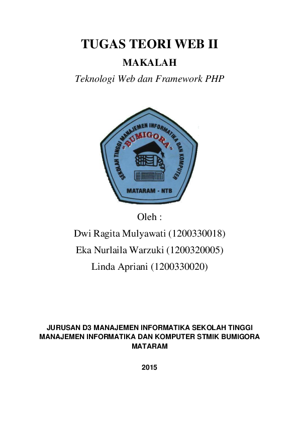 (PDF) TUGAS TEORI WEB