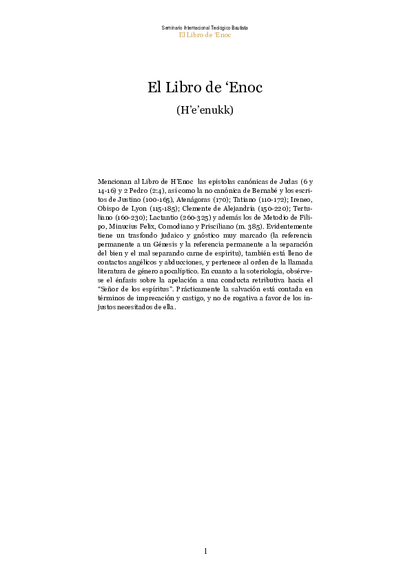 (PDF) libro de enoc