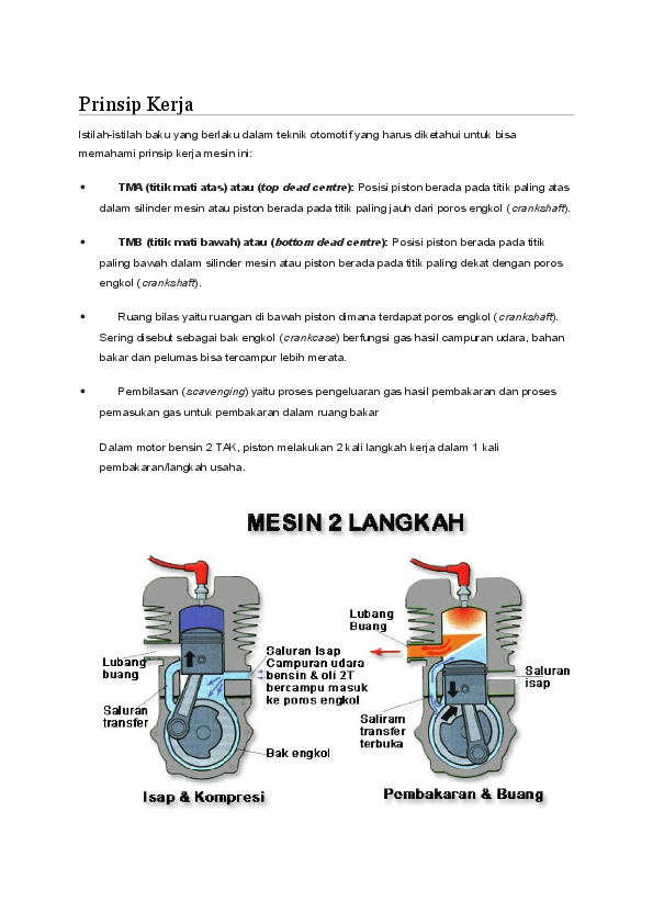 (DOC) prinsip kerja 2 tak engine