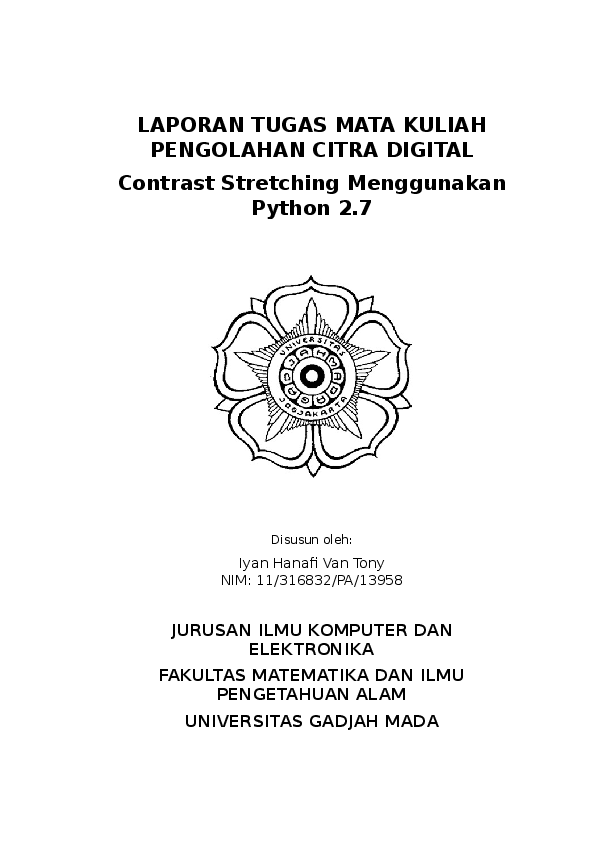 (DOC) Implementasi Contrast Stretching Menggunakan Python