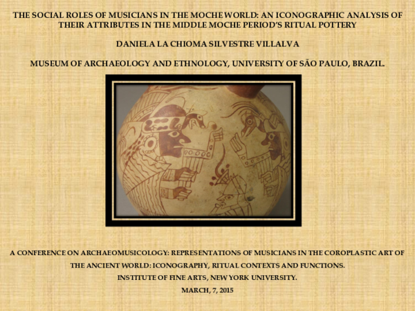 (PDF) PPT Presentation - The social roles of musicians in the Moche ...