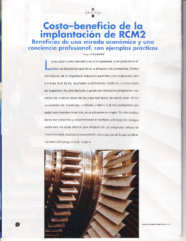 (PDF) Análisis costo beneficio RCM II