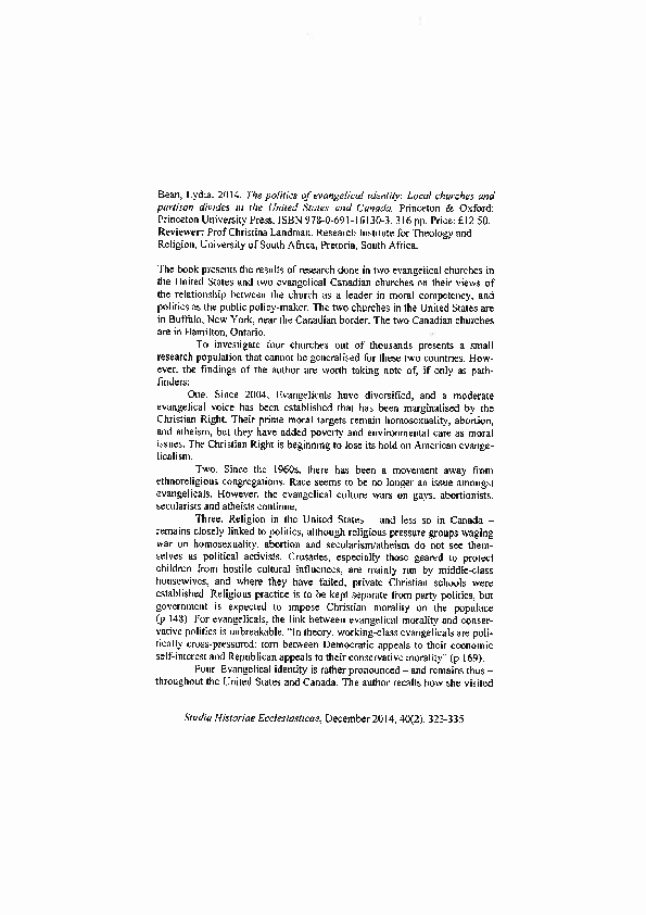 (PDF) “Troubled But Not Destroyed: The Autobiography of Archbishop ...