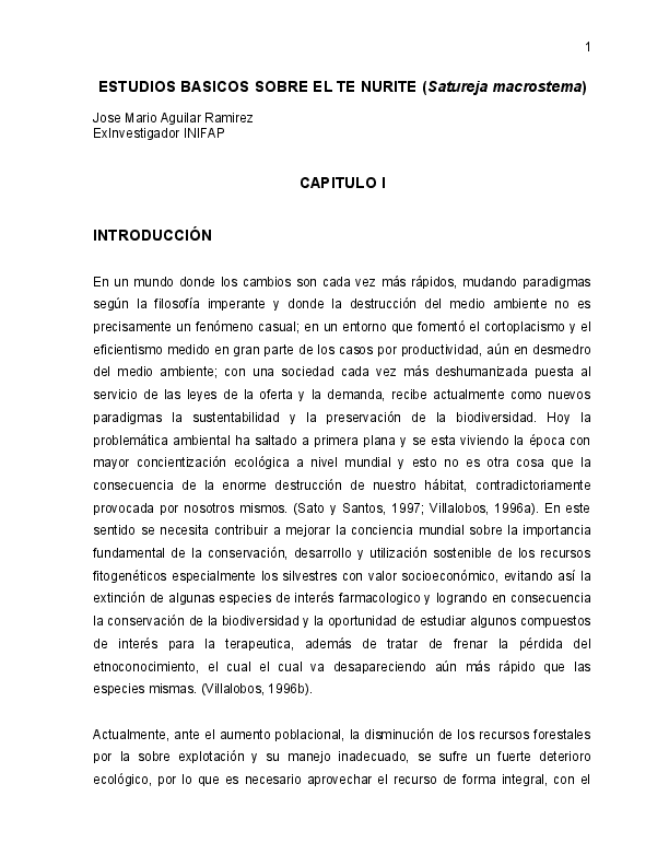 (DOC) Estudios Basicos sobre el Te Nurite (Satureja macrostema)