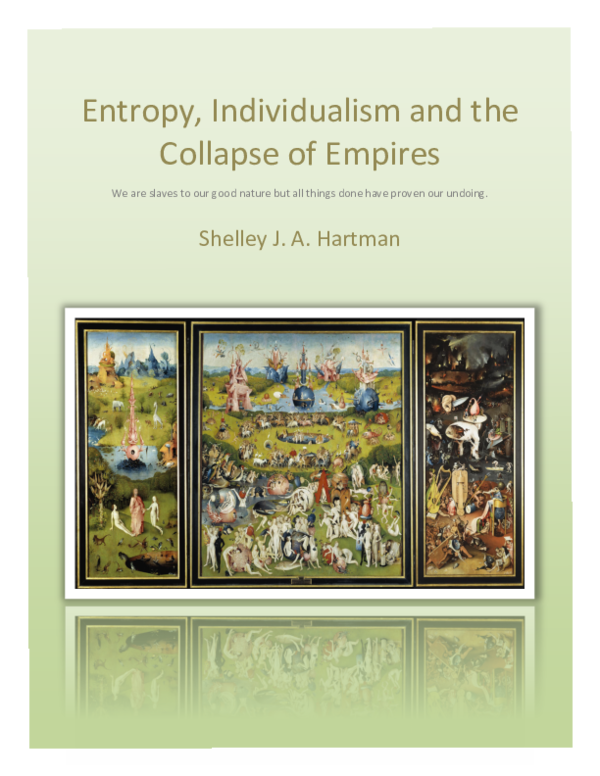 Entropy, Individualism and the Collapse of Empires.