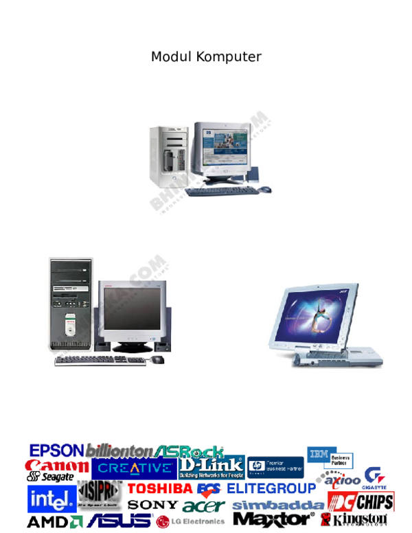 (DOC) Modul Komputer