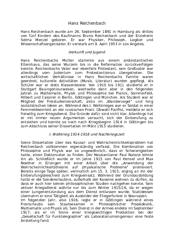 (DOC) Hans Reichenbach