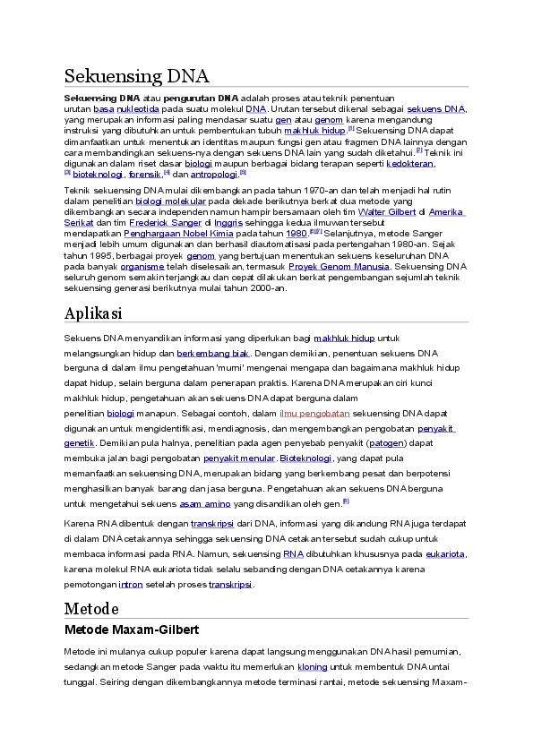 Doc Sekuensing Dna