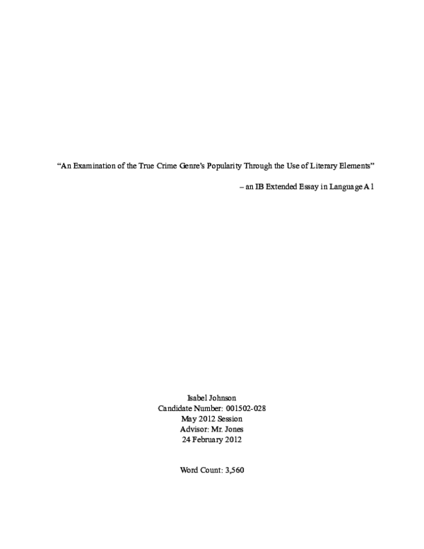 (PDF) Extended Essay