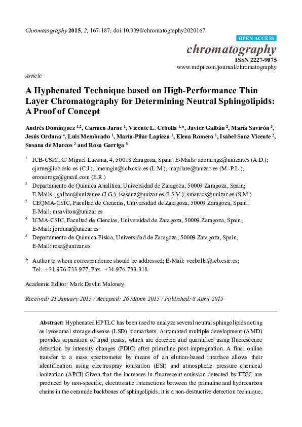 (PDF) A Hyphenated Technique based on High-Performance Thin Layer Chromatography for Determining ...