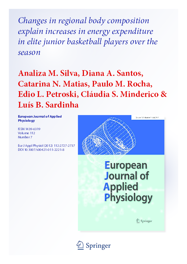 (PDF) Changes in regional body composition explain increases in energy ...